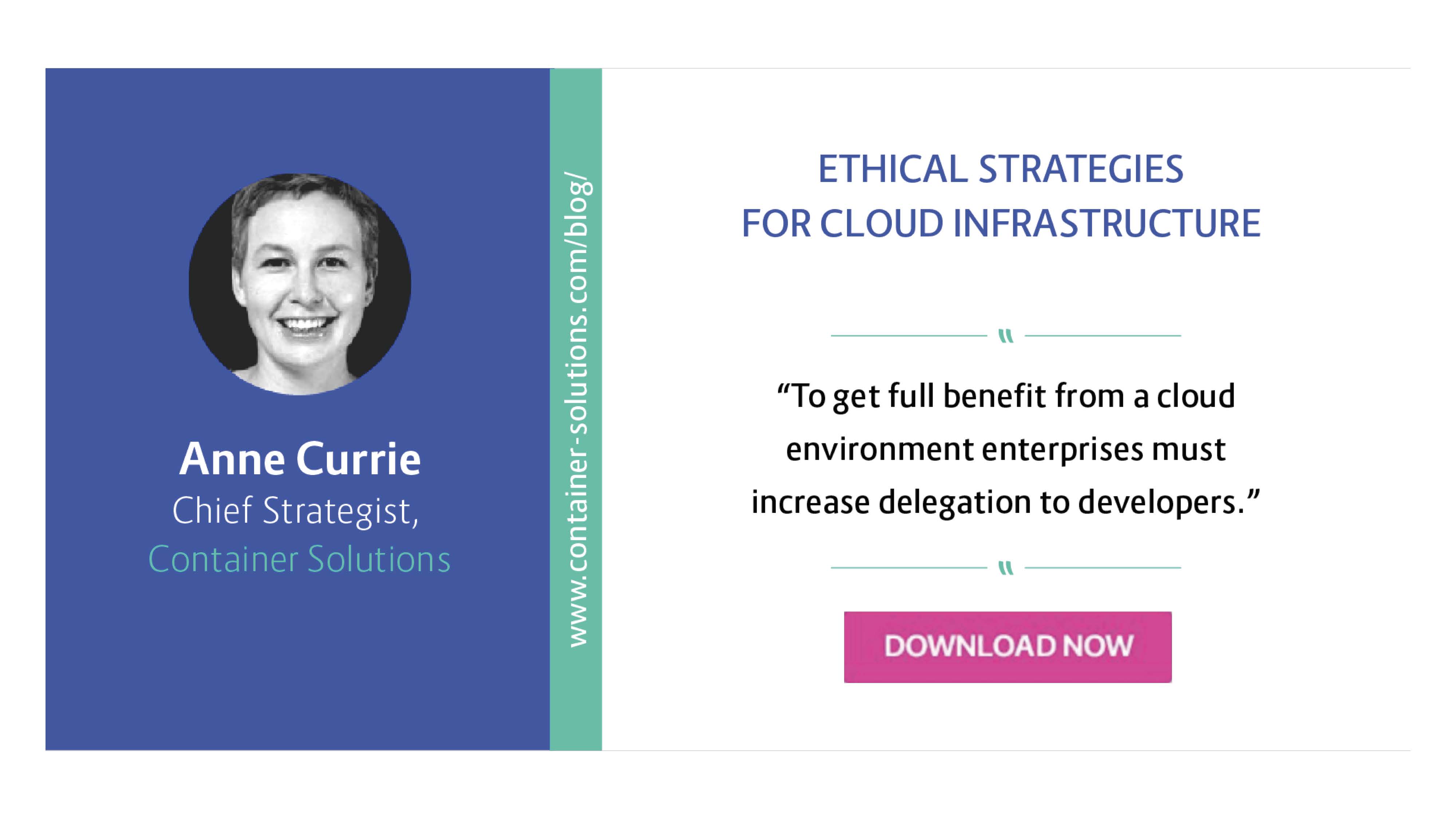 Ethical Strategies for Cloud Infrastructure